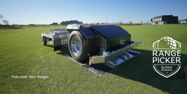 A golf robot for automating the world's driving ranges - Compotech